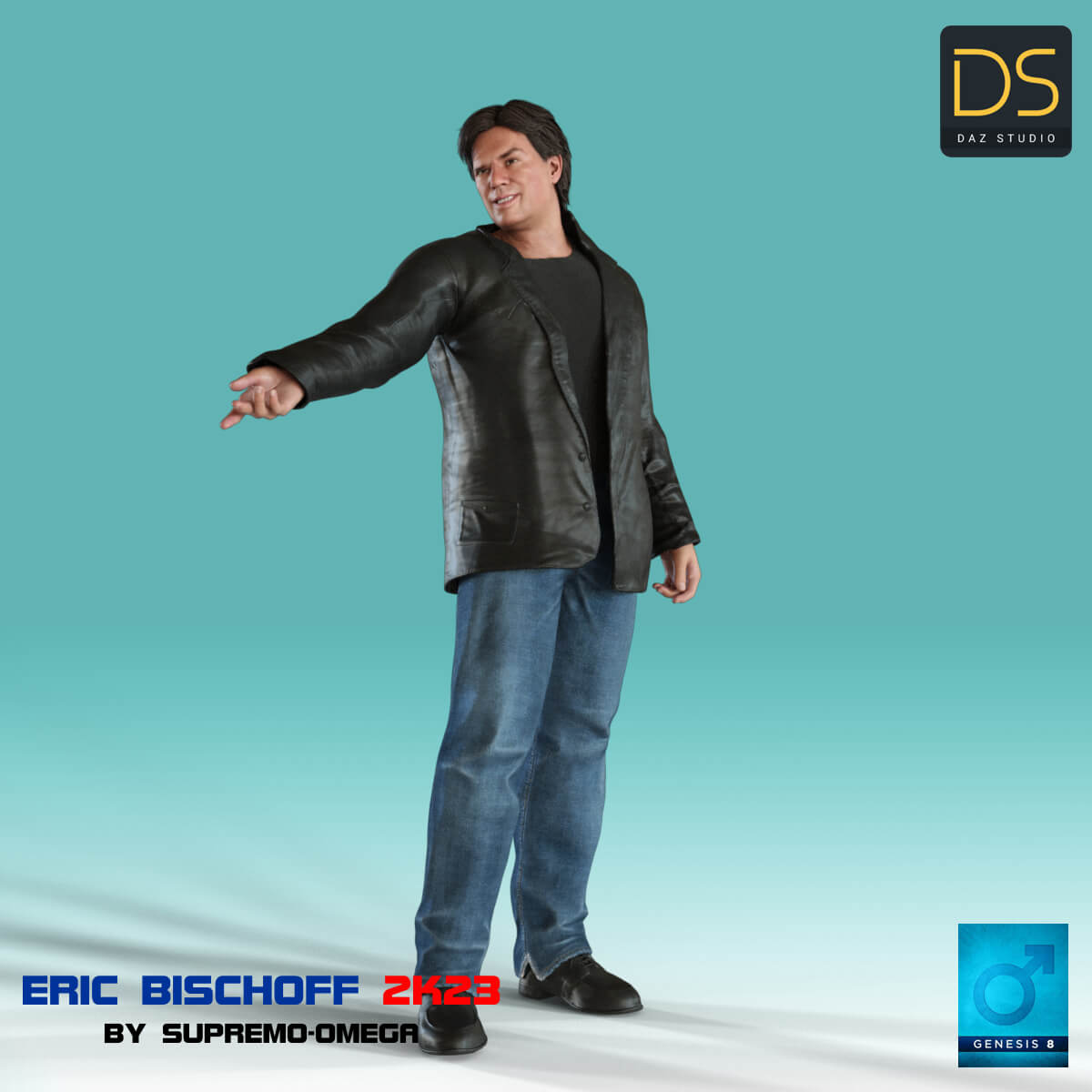 Eric Bischoff 2K23 for G8 Male - Daz Content by supremoomega