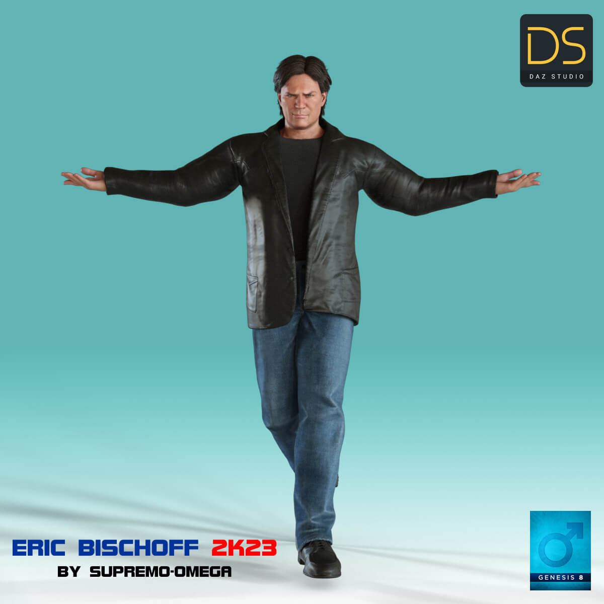 Eric Bischoff 2K23 for G8 Male - Daz Content by supremoomega