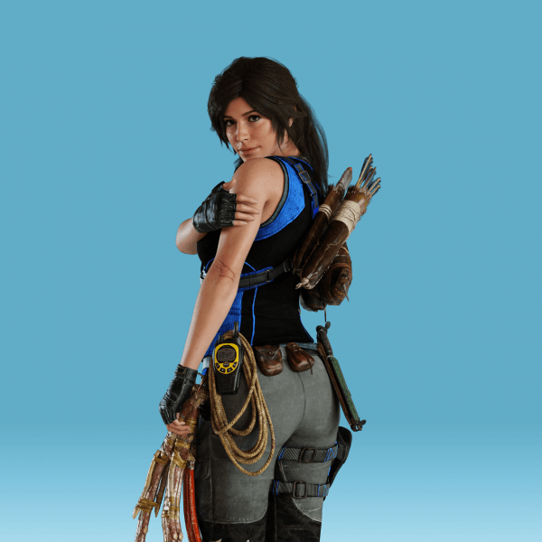 Lara Croft Shadow Of The Tomb Raider-G9 3D Render by supremoomega