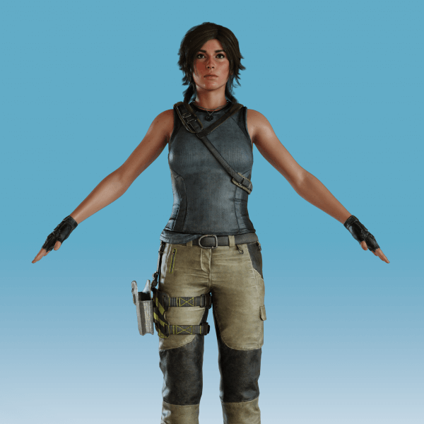 Lara Croft SOTTR-002 3D Render | RenderHub Gallery