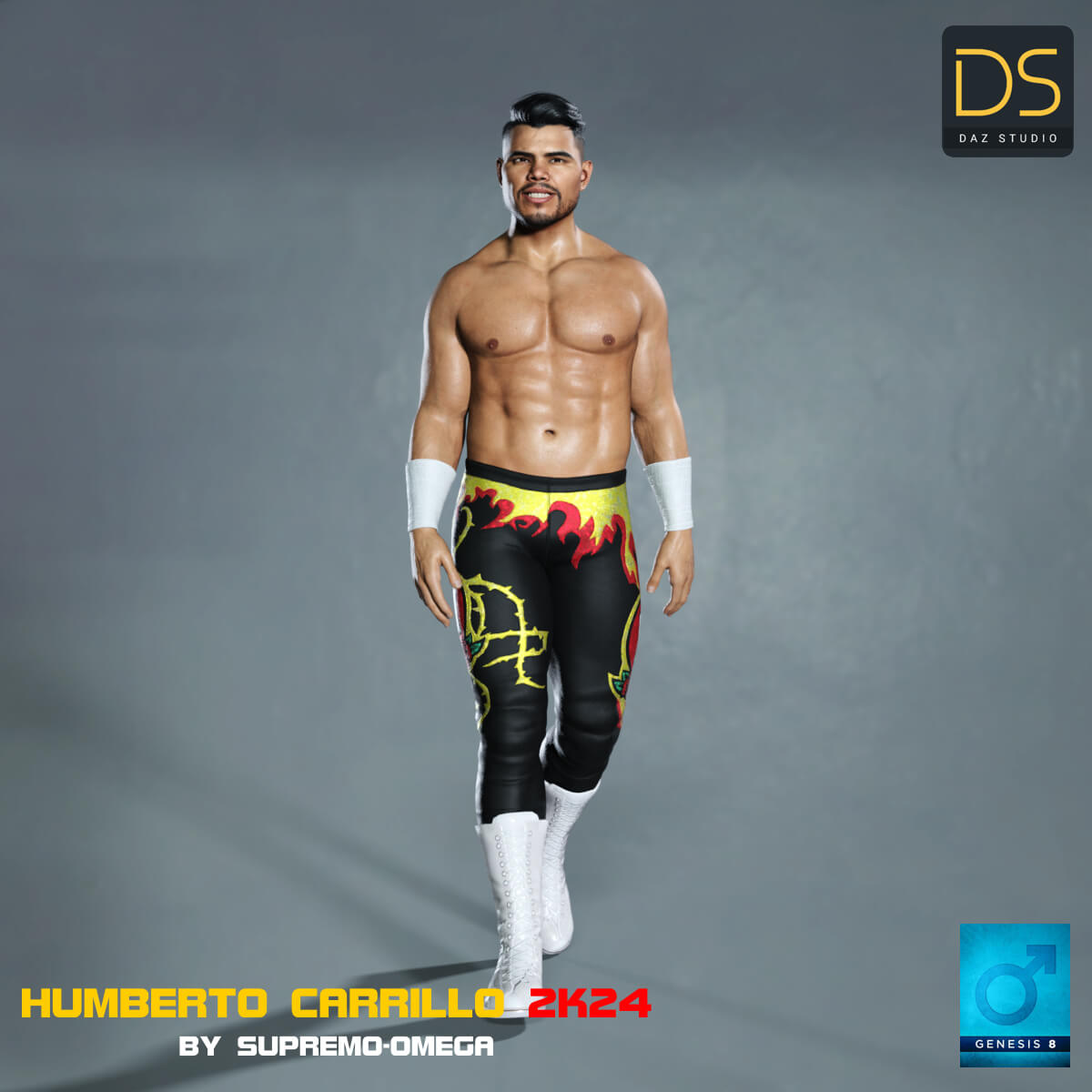 Humberto Carrillo 2K24 for G8 Male - Daz Content by supremoomega