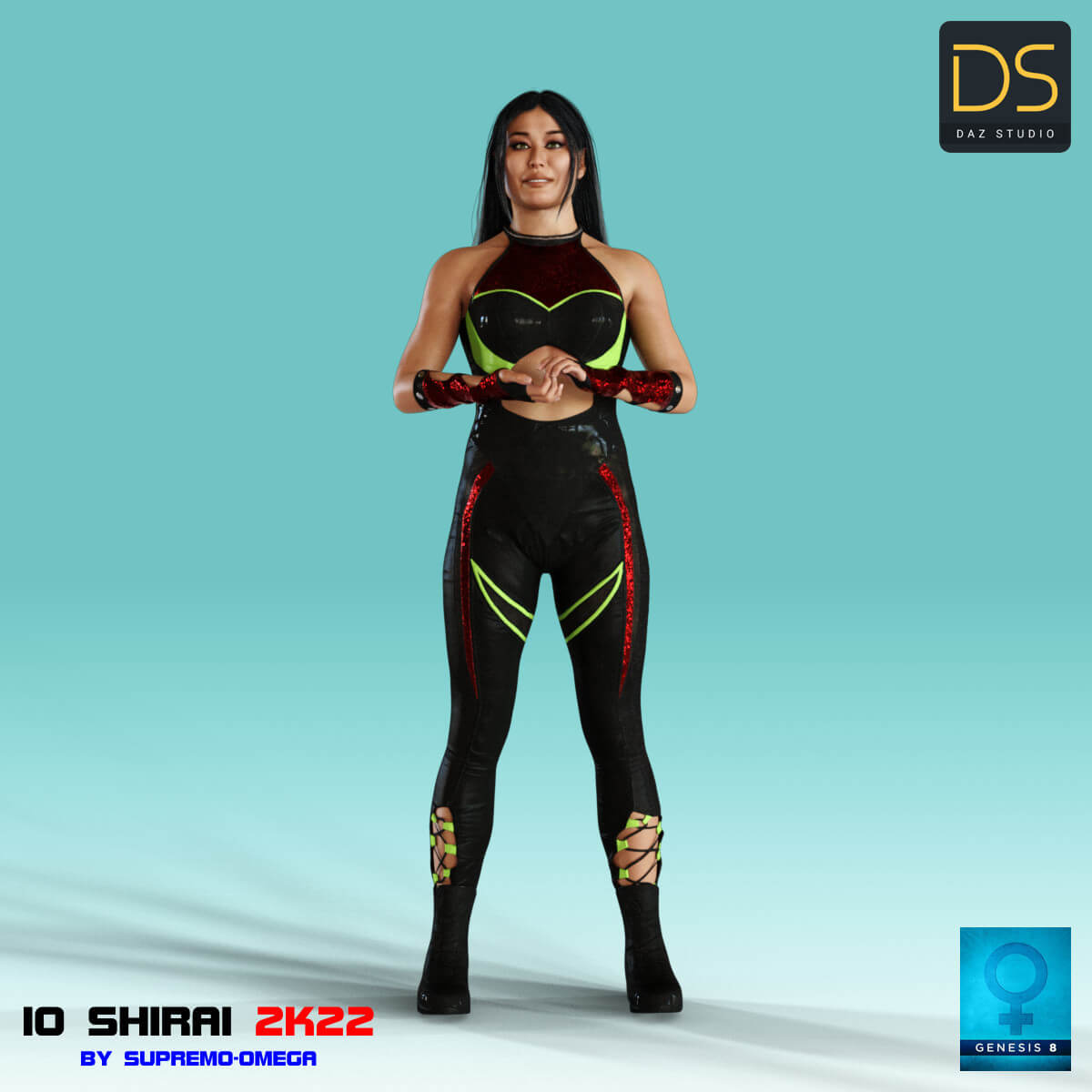 Io Shirai 2K22 for G8 Female - Daz Content by supremoomega