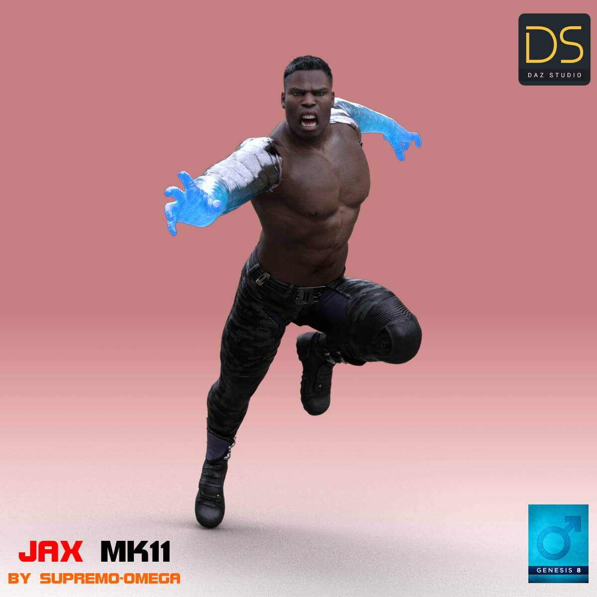 Jax MK11 for G8 Male - Daz Content by supremoomega
