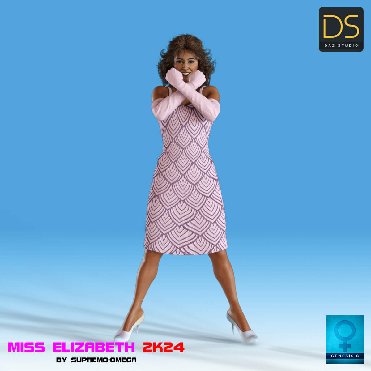 Miss Elizabeth 2K24 for G8 Female - Daz Content by supremoomega