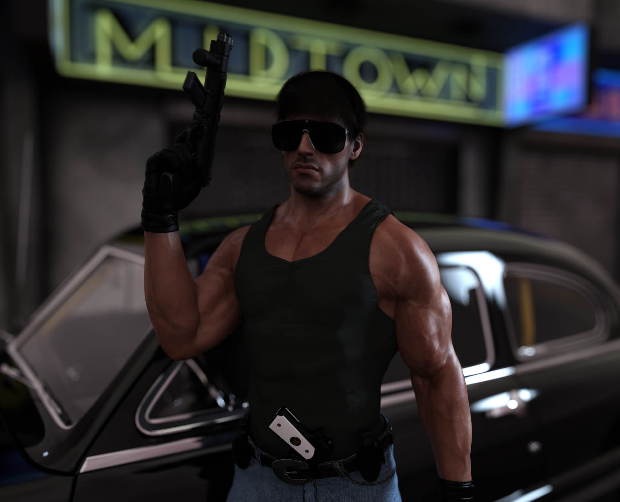 Rambo MK11 for G8 Male - Daz Content by supremoomega