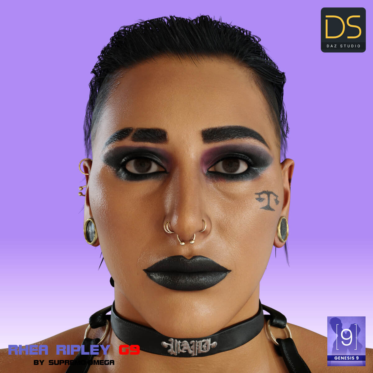 Rhea Ripley for G9 - Daz Content by supremoomega