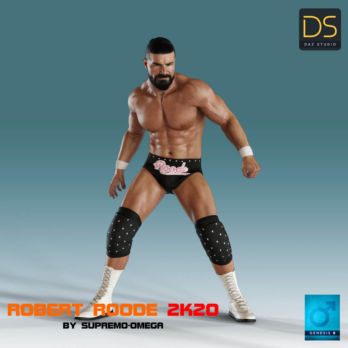 Robert Roode 2k22 for G8 Male - Daz Content by supremoomega