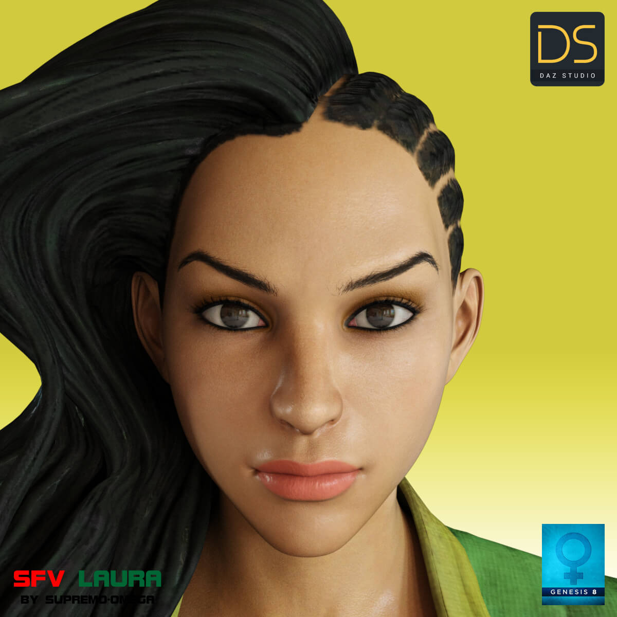 SFV Laura for G8 Female - Daz Content by supremoomega