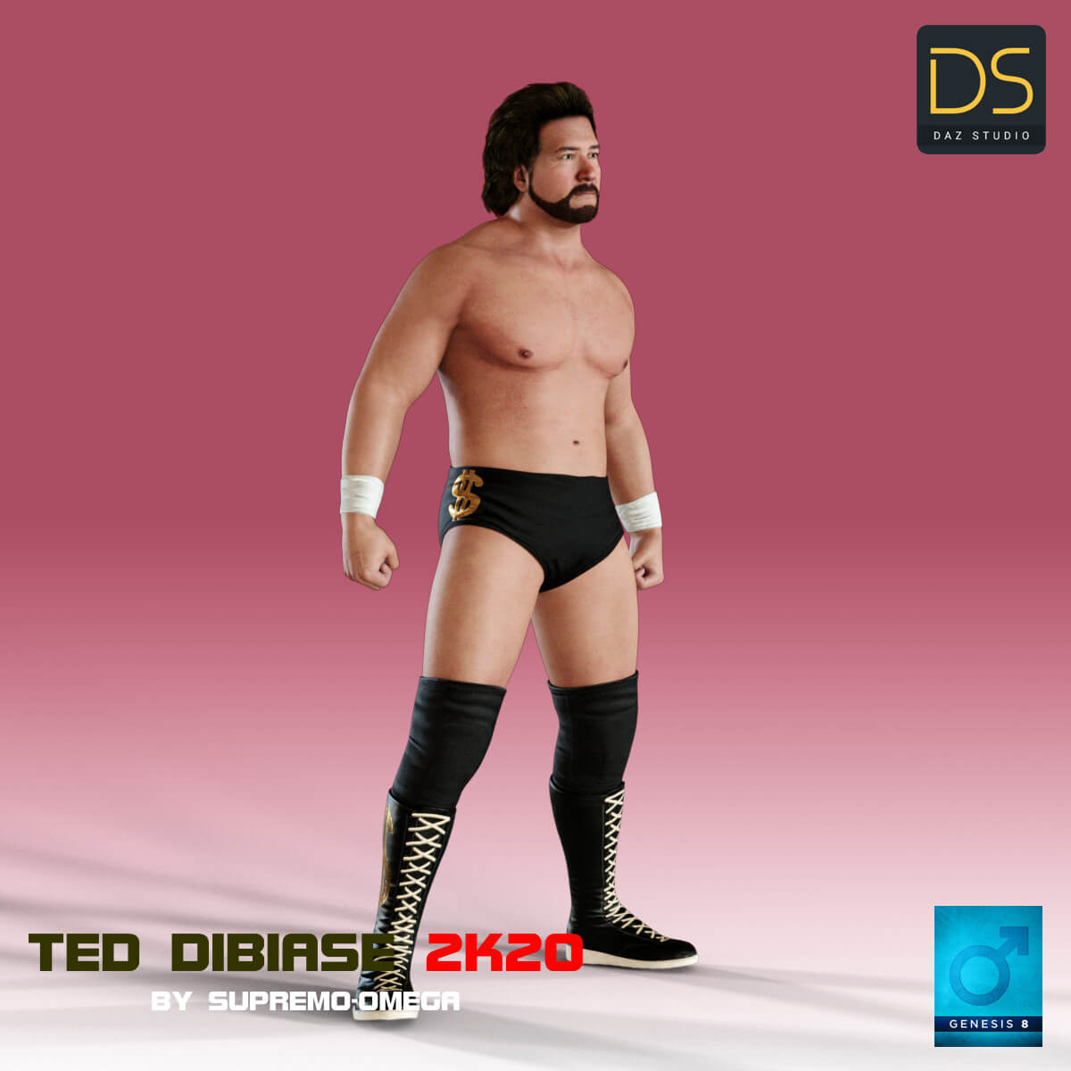 Ted Dibiase 2K20 for G8Male - Daz Content by supremoomega