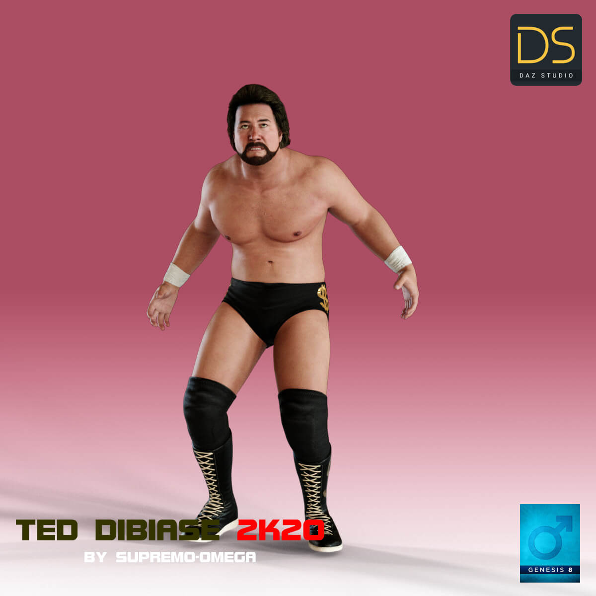 Ted Dibiase 2K20 for G8Male - Daz Content by supremoomega