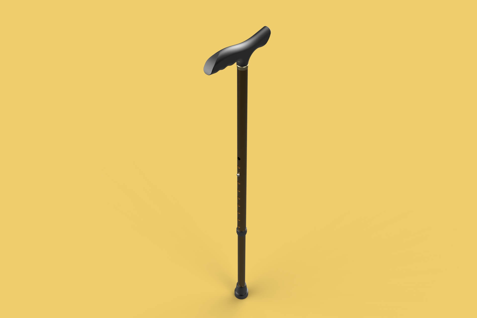 Adjust Walking Aids Elderly Senior Stick Cane Trekking Pole - 3D Model ...