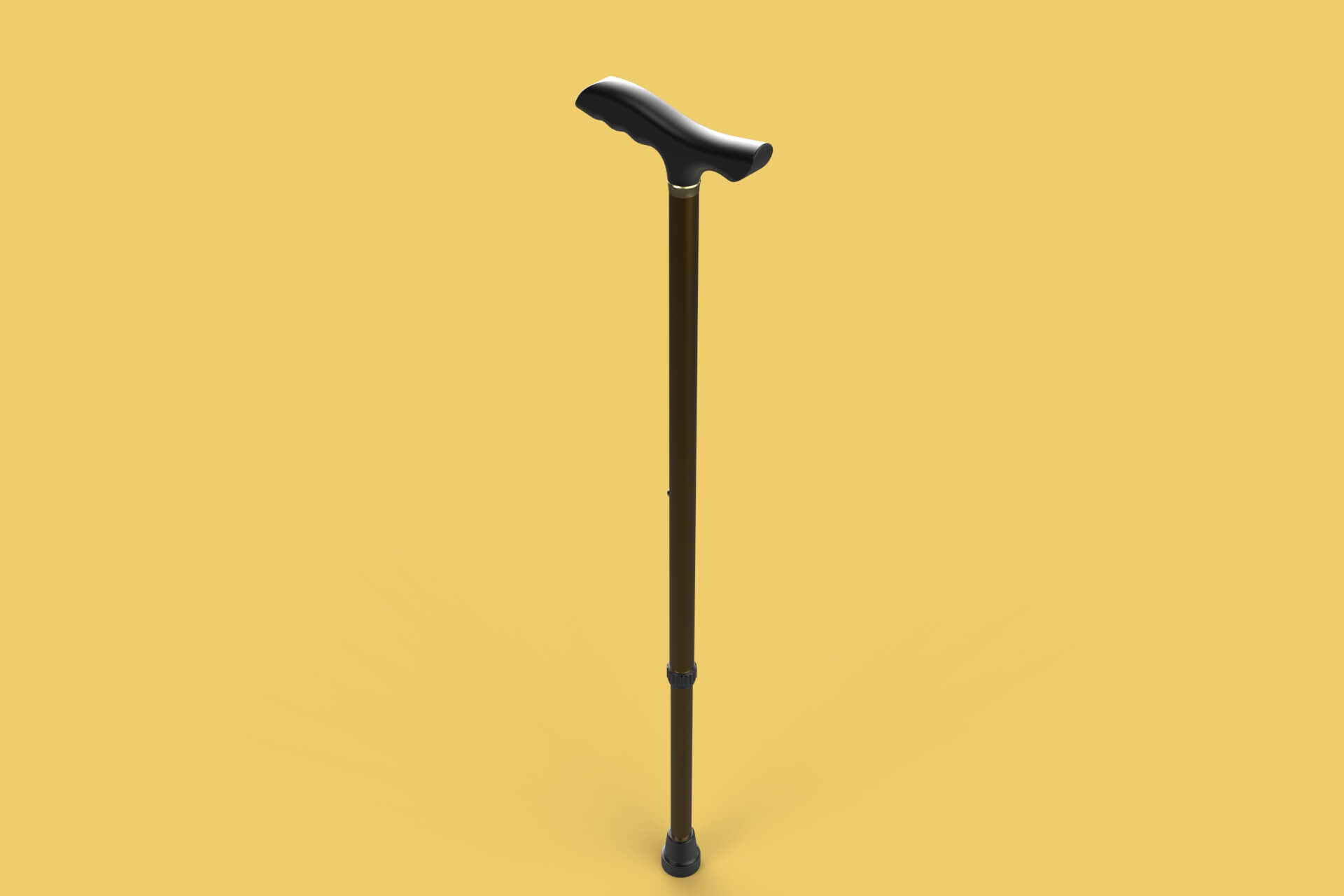 Adjust Walking Aids Elderly Senior Stick Cane Trekking Pole - 3D Model ...