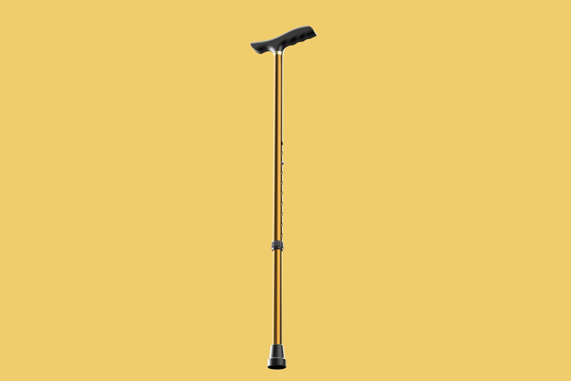 Adjust Walking Aids Elderly Senior Stick Cane Trekking Pole - 3D Model ...