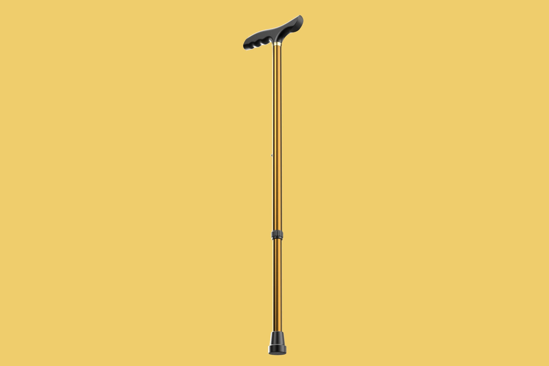 Adjust Walking Aids Elderly Senior Stick Cane Trekking Pole - 3D Model ...