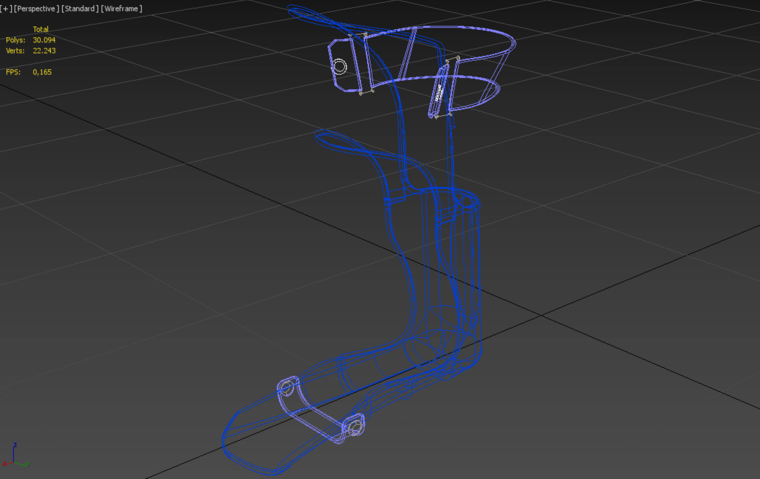 Afo Ankle Foot Orthosis Grafo Ground Reaction - 3D Model by surf3d