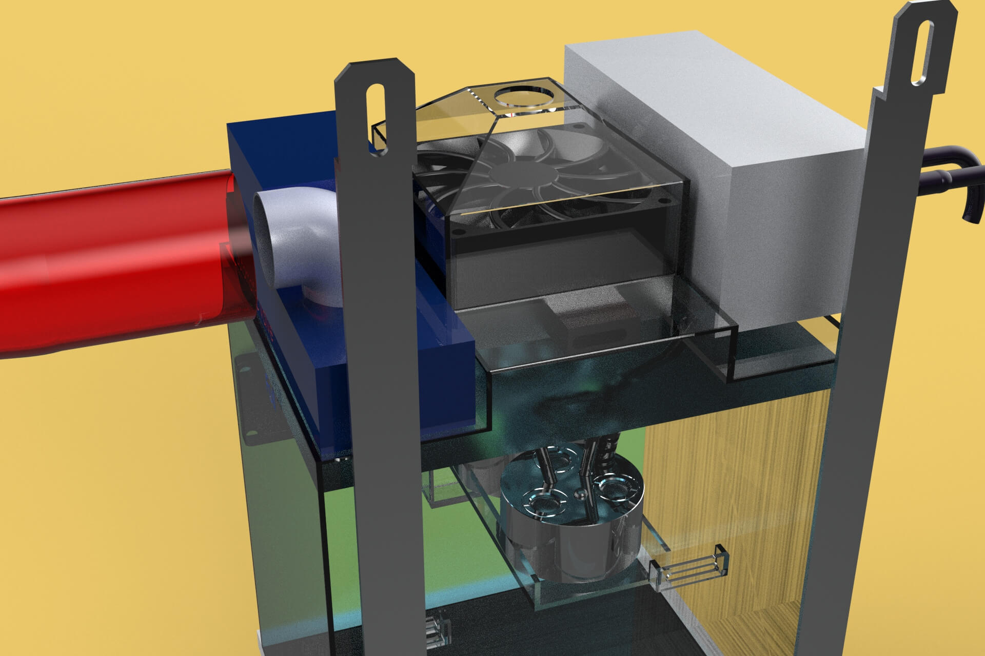 Agricultural Fog Ultrasonic Humidifier Mist Farm Air Cooling - 3D Model ...