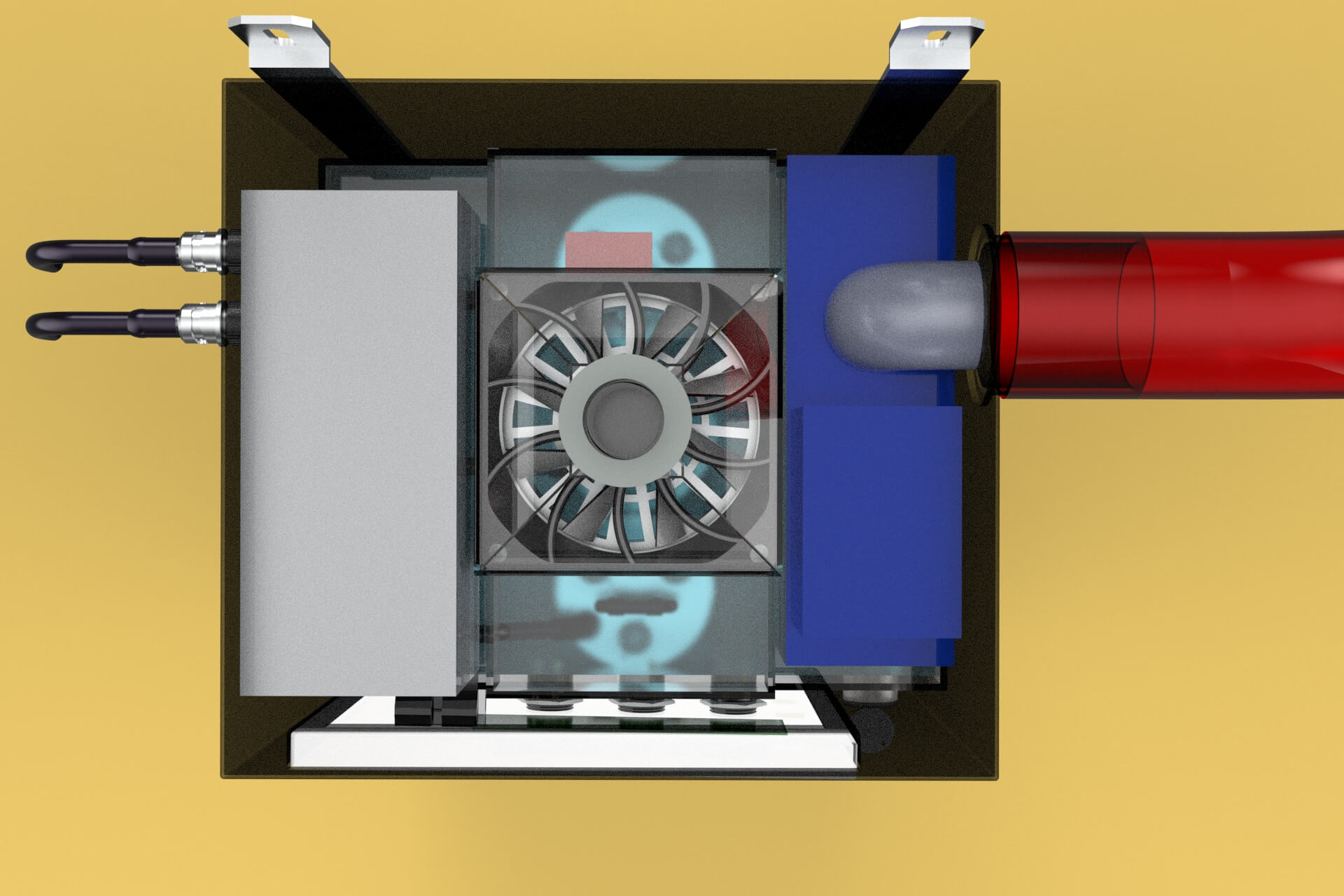 Agricultural Fog Ultrasonic Humidifier Mist Farm Air Cooling - 3D Model ...