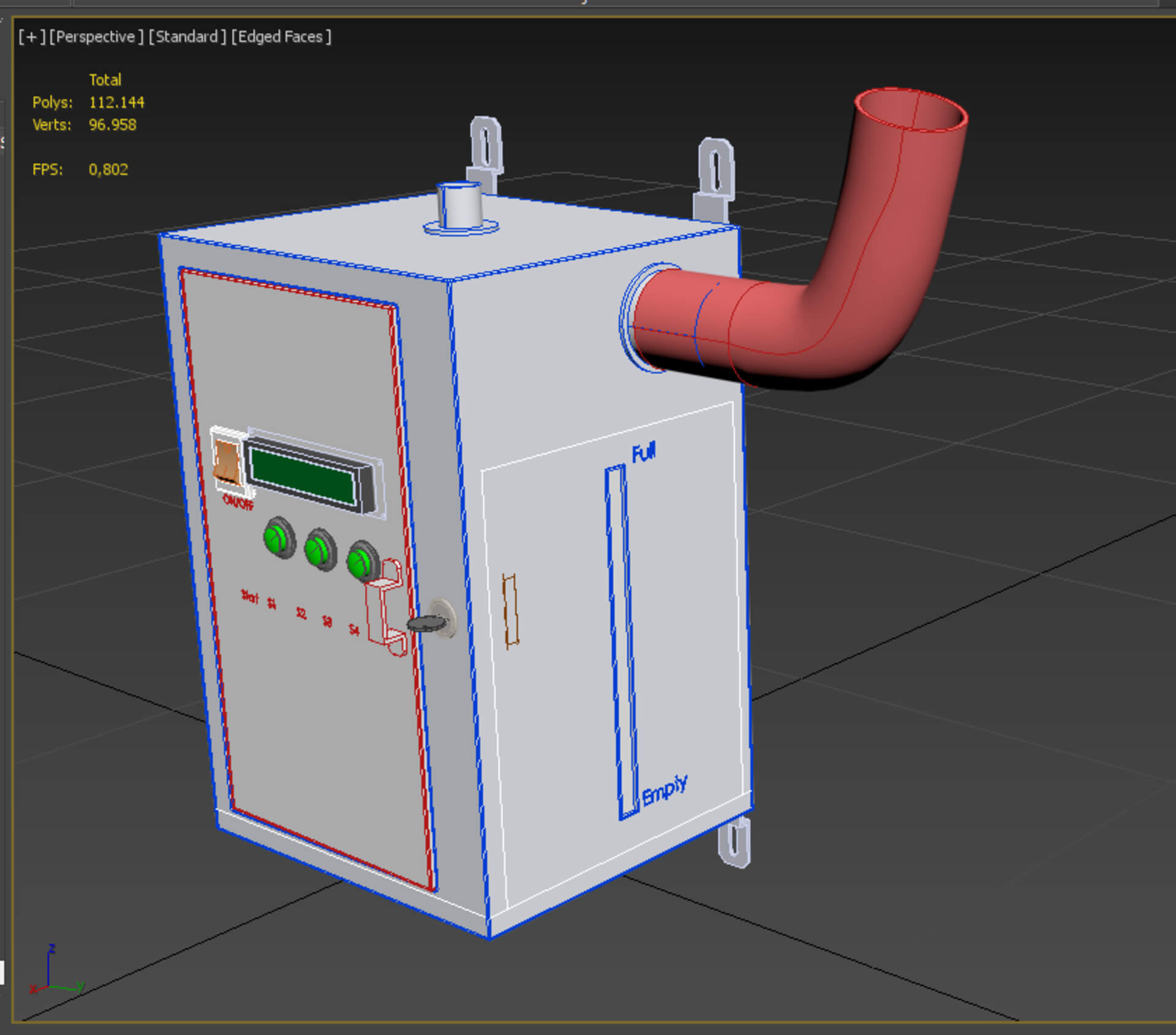 Agricultural Fog Ultrasonic Humidifier Mist Farm Air Cooling - 3D Model ...