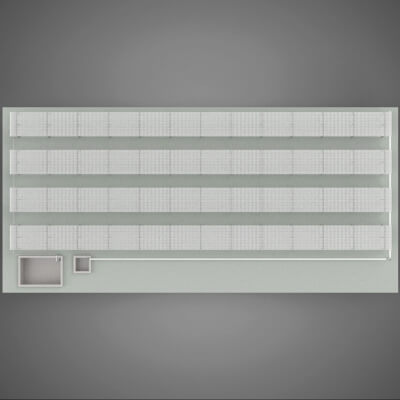 Align Aeroponic Hydroponic Layout Array Parallel Row Plant 4 - 3D Model ...