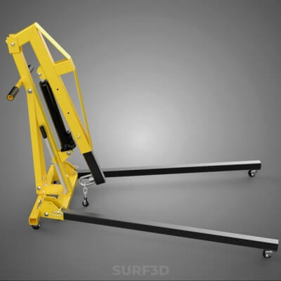 Igs 3D Models | Tools | Engine Hoists | RenderHub