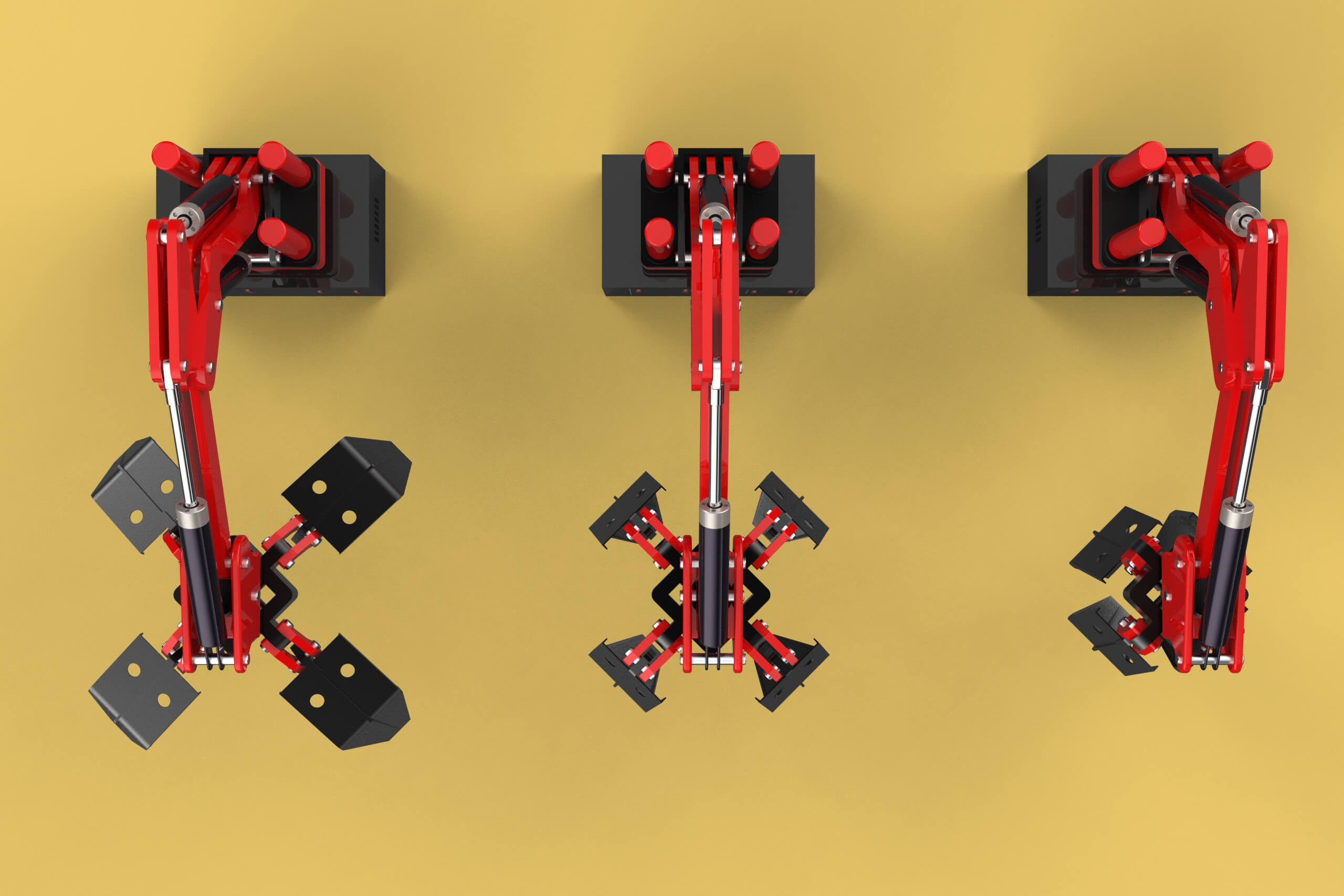 ARM LOADER LIFTING CRANE GRABBER GRAPPLE HOOK JAW TONG HOOK - 3D Model ...