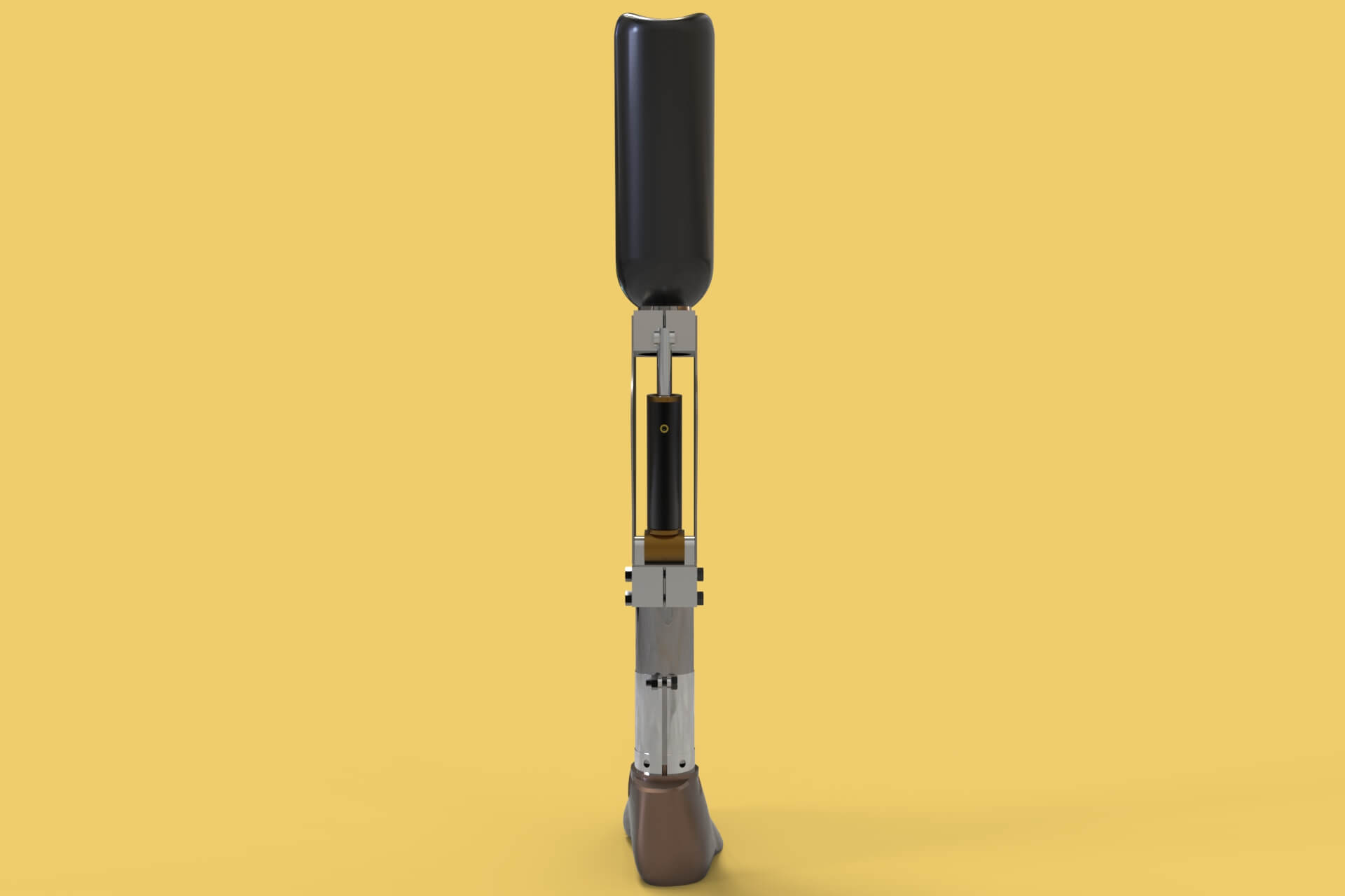 Artificial Pneumatic Prosthetic Leg - 3D Model by surf3d