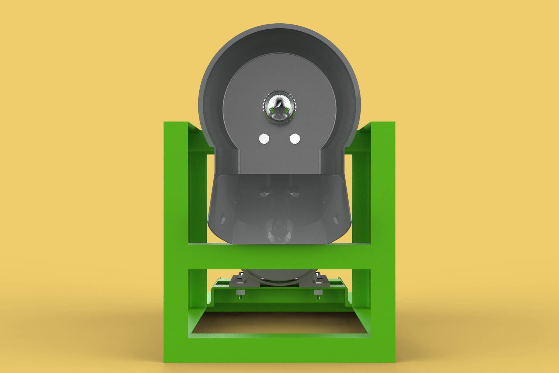 Automatic Coconut Grating Machine Grater Scraper Chopper - 3D Model by ...