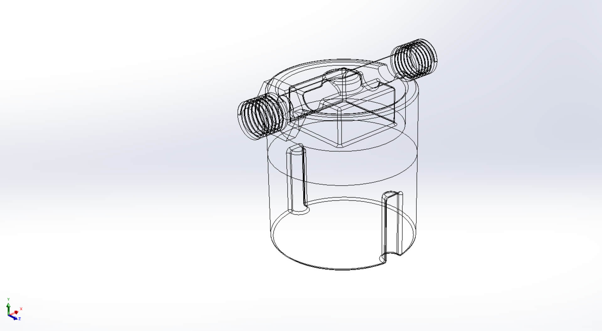 Automatic Water Level Control Valve Faucet - 3D Model by surf3d