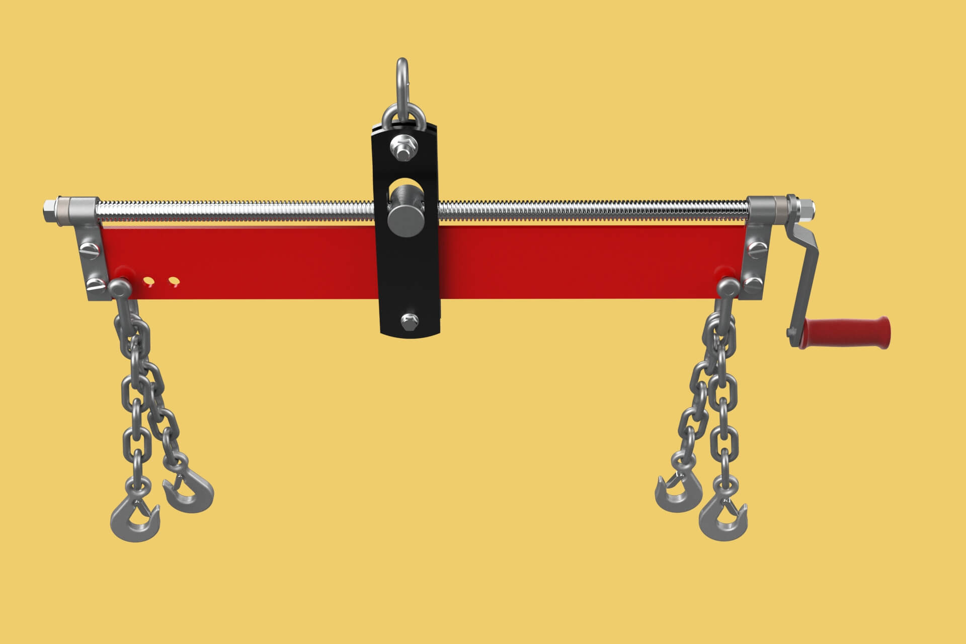 Balancer Load Leveler Engine Hoist Lift Crane Engine Hook 3d by surf3d