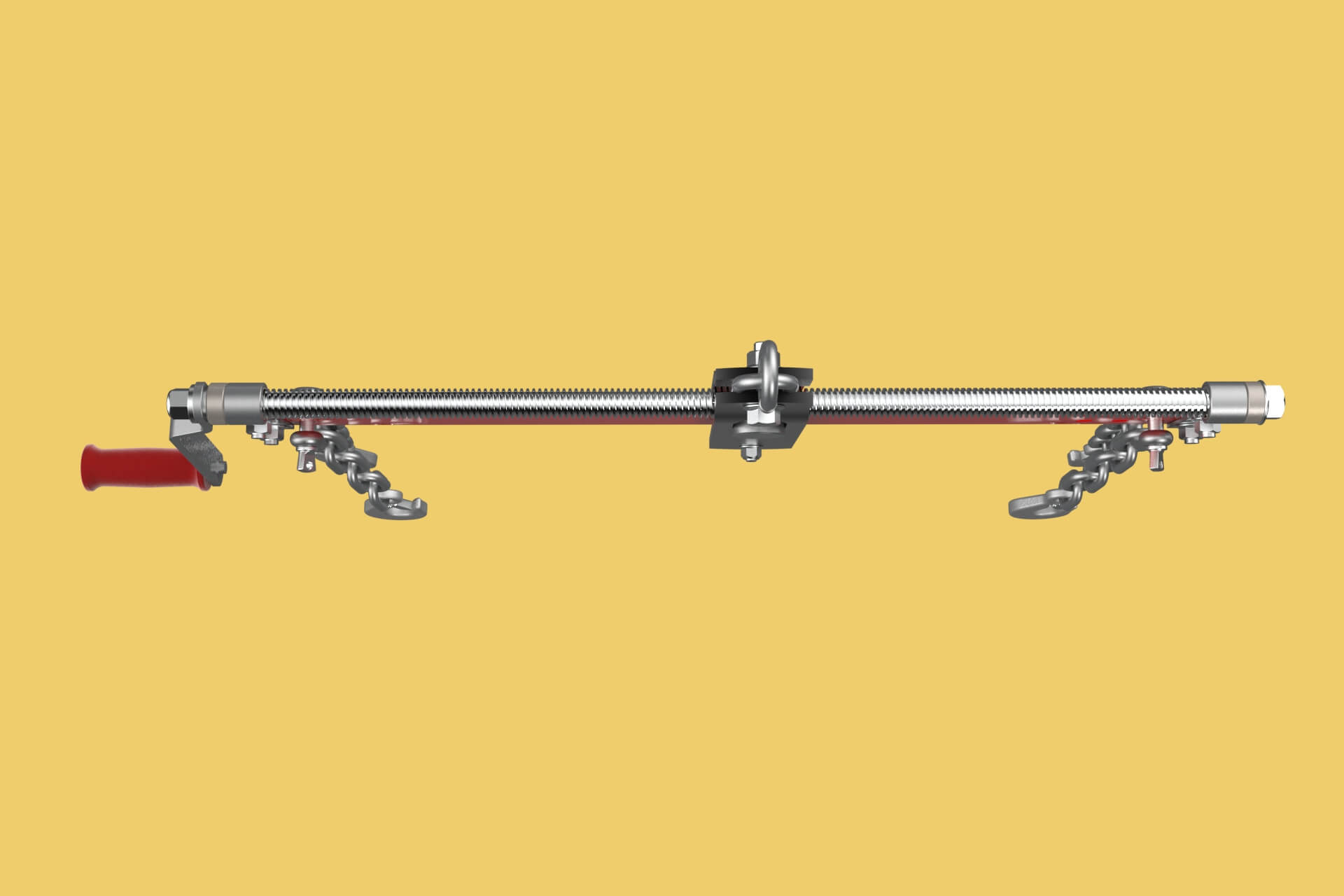Balancer Load Leveler Engine Hoist Lift Crane Engine Hook 3d by surf3d
