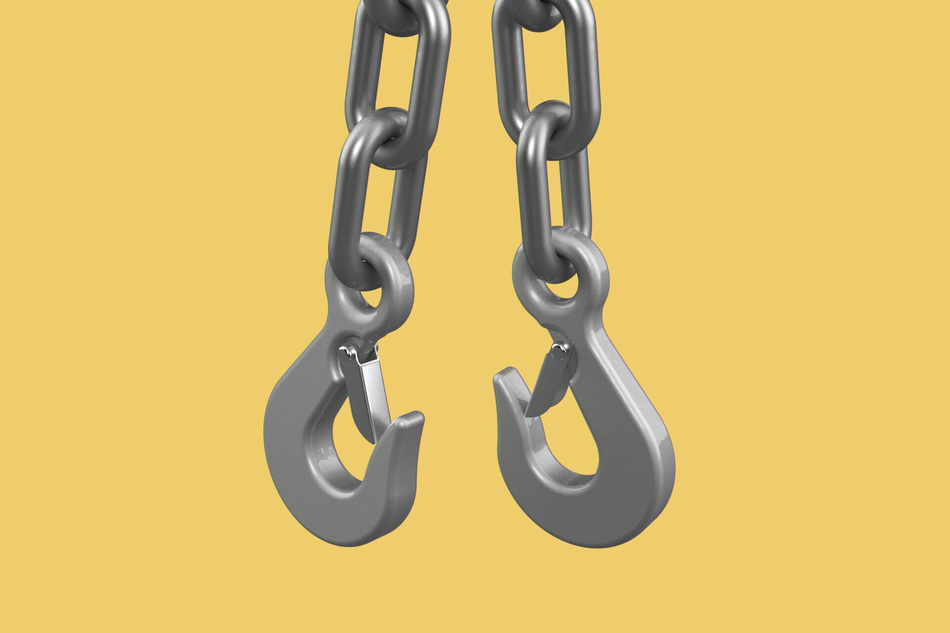 Balancer Load Leveler Engine Hoist Lift Crane Engine Hook 3d by surf3d