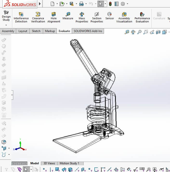Button Press Machine - 3D Model by surf3d
