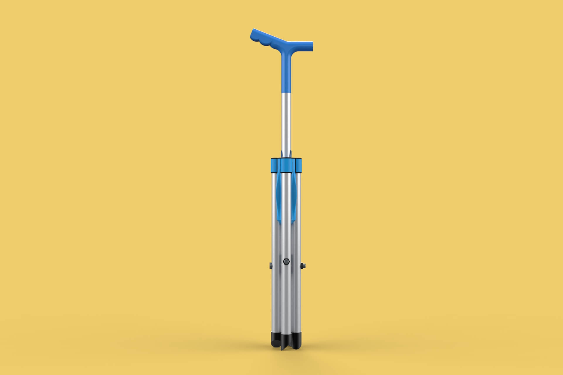 Cane Stick Chair Walker Seat Stool Pole Crutch Fold Portable - 3D Model ...