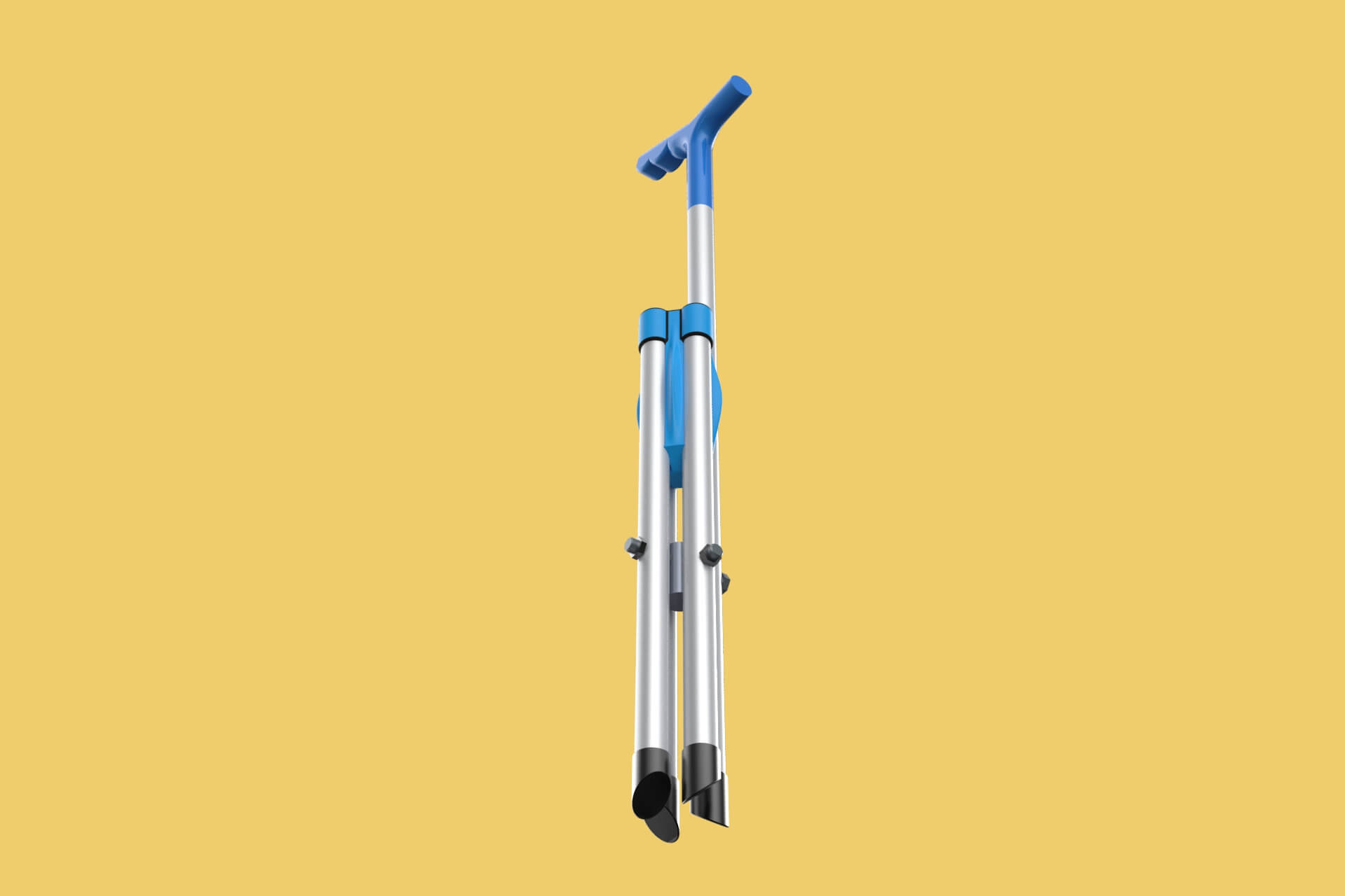 Cane Stick Chair Walker Seat Stool Pole Crutch Fold Portable - 3D Model ...