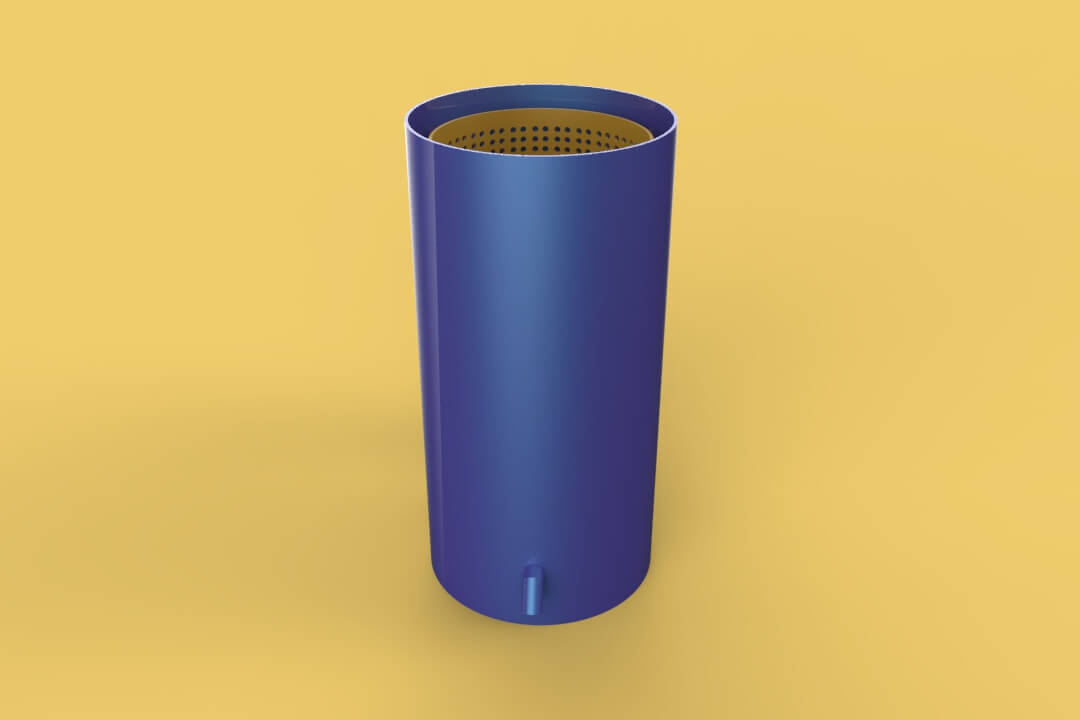 Centrifugal Spin Dryer Machine - 3D Model by surf3d