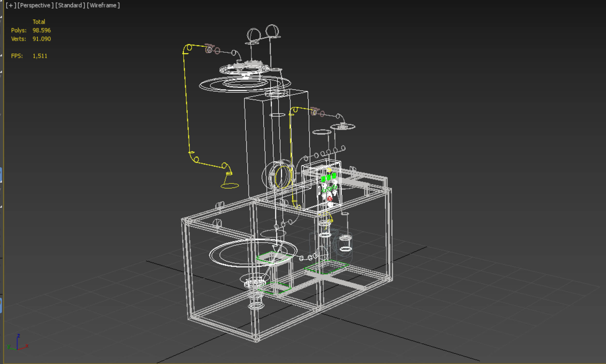 Centrifugal Spray Dryer Machine Spraying Drying Powder Tool - 3D Model ...