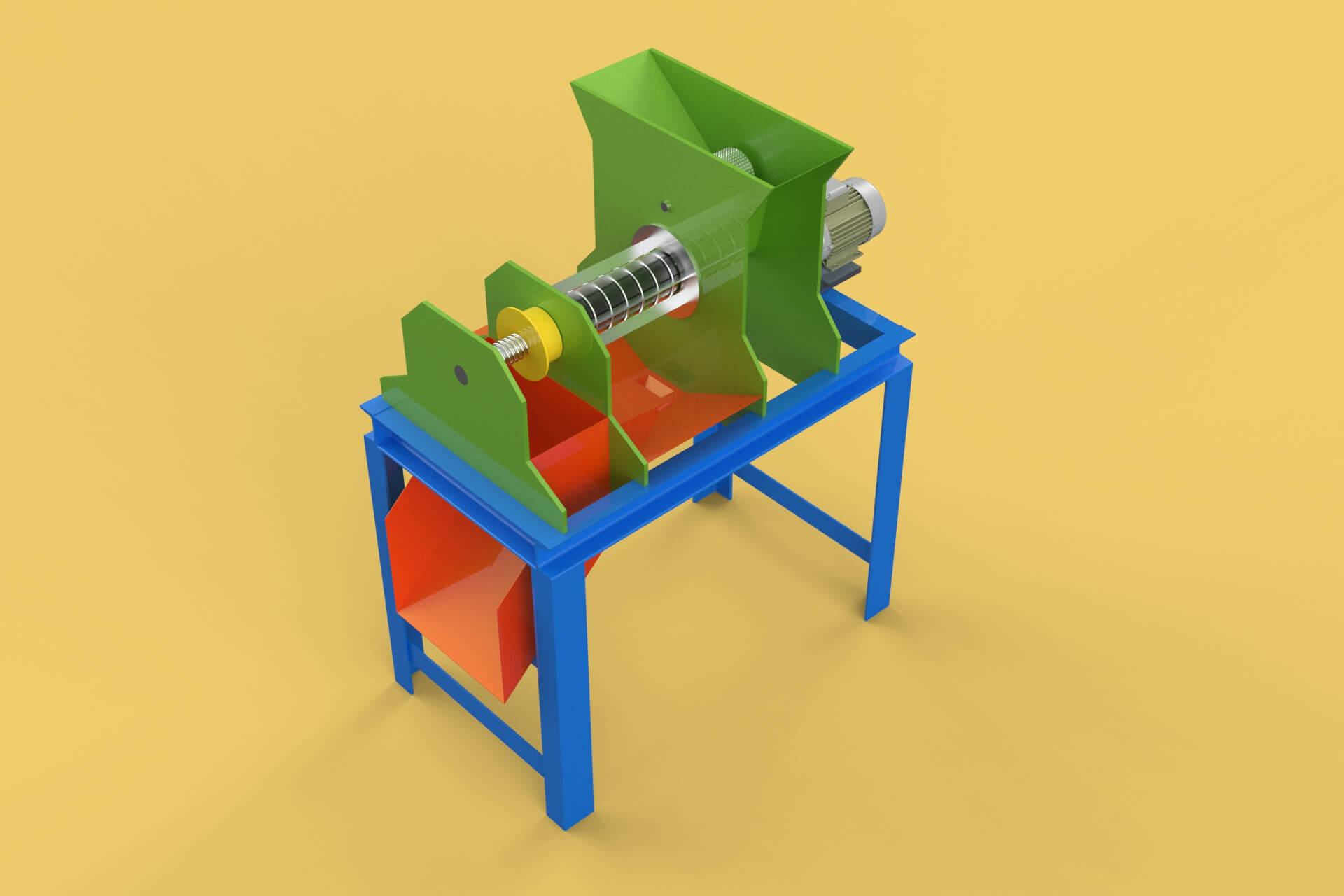 Coconut Extractor Milk Squeezer Press Juicer - 3D Model by surf3d