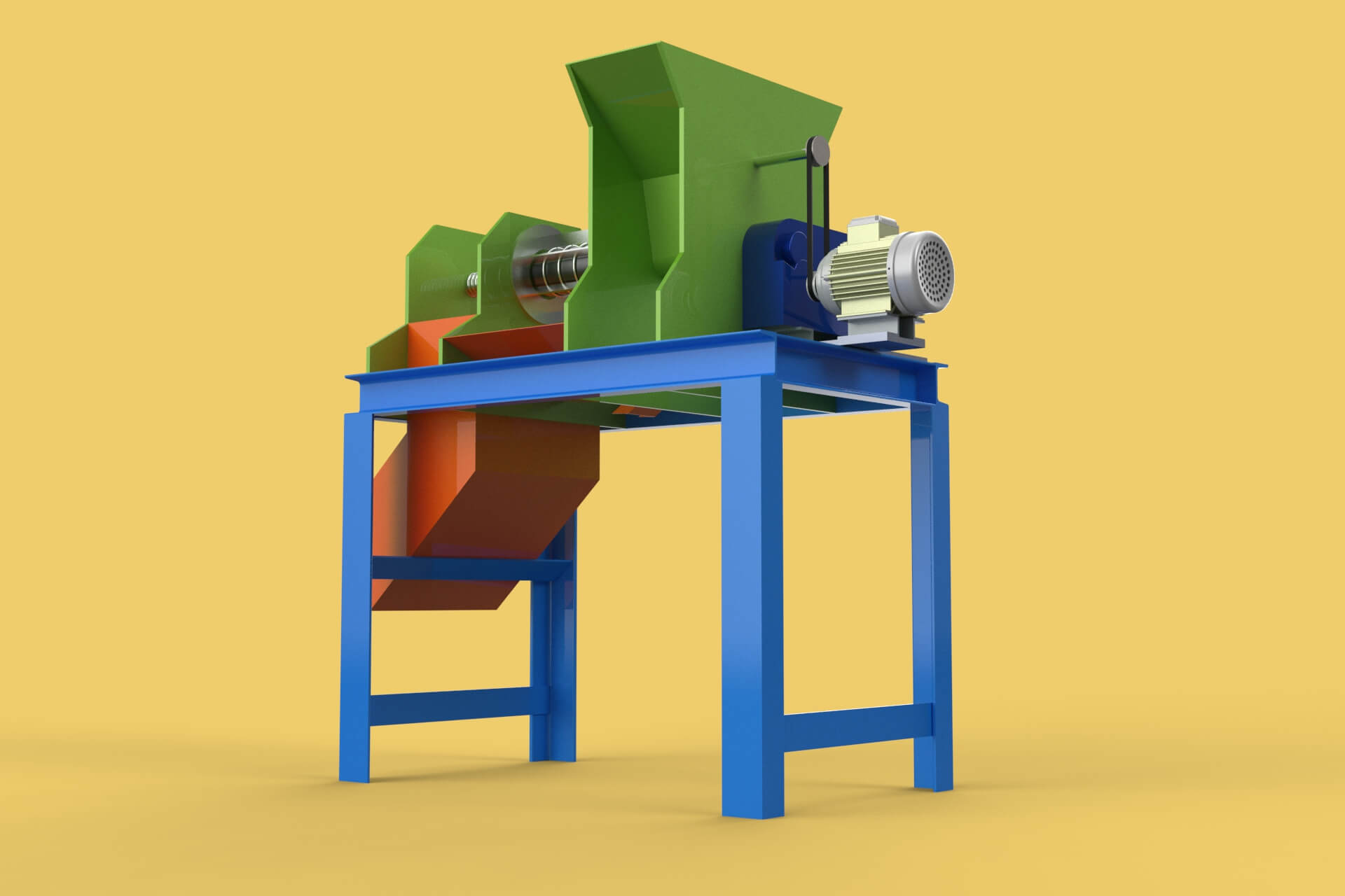 Coconut Extractor Milk Squeezer Press Juicer - 3D Model by surf3d