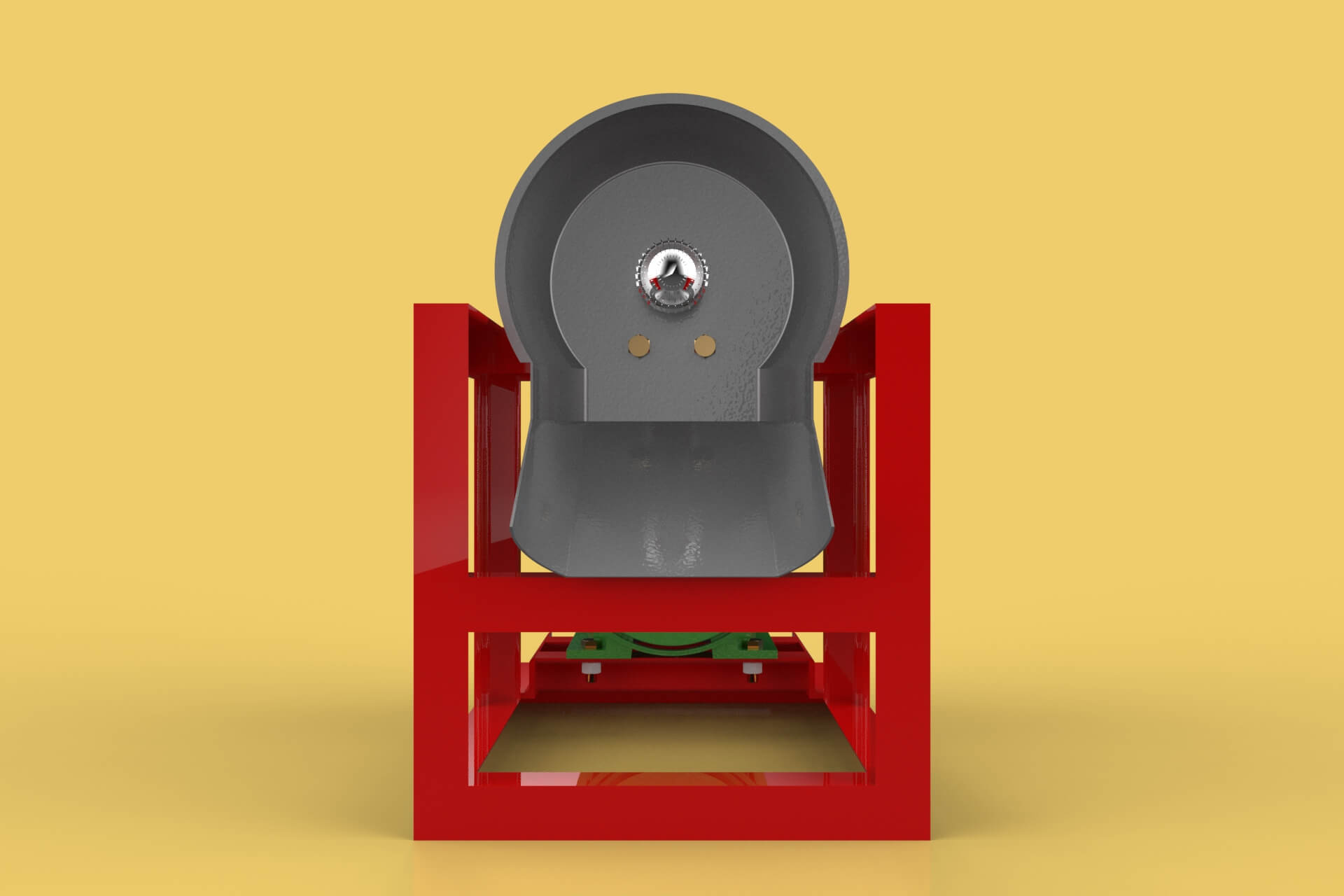 Coconut Grating Machine Grater Shredder Scraper Chopper Cut - 3D Model ...