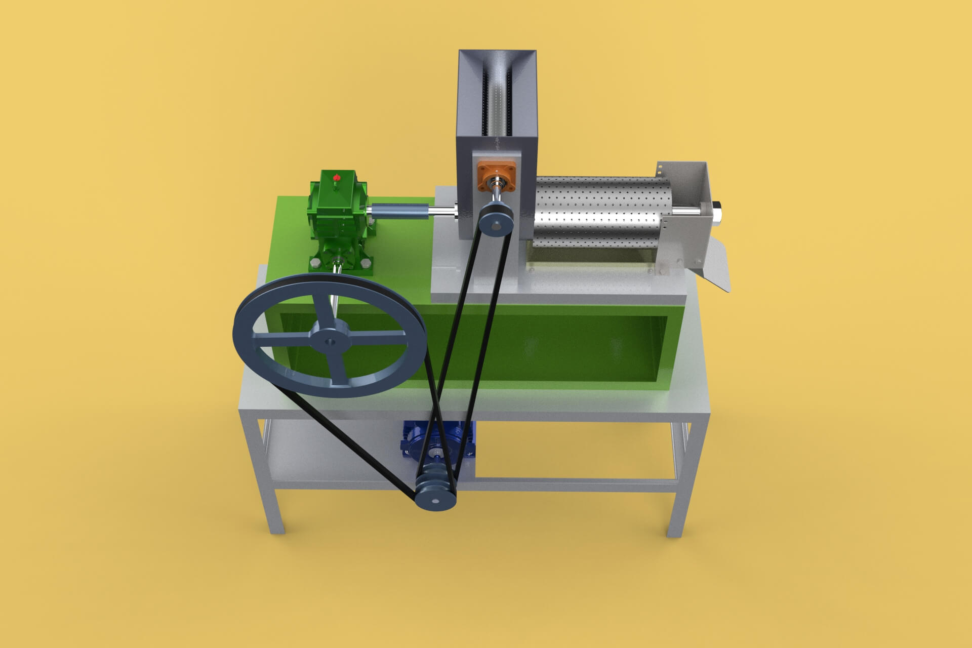 Coconut Milk Cream Extractor Press Juicer Shredder Squeezer - 3D Model ...