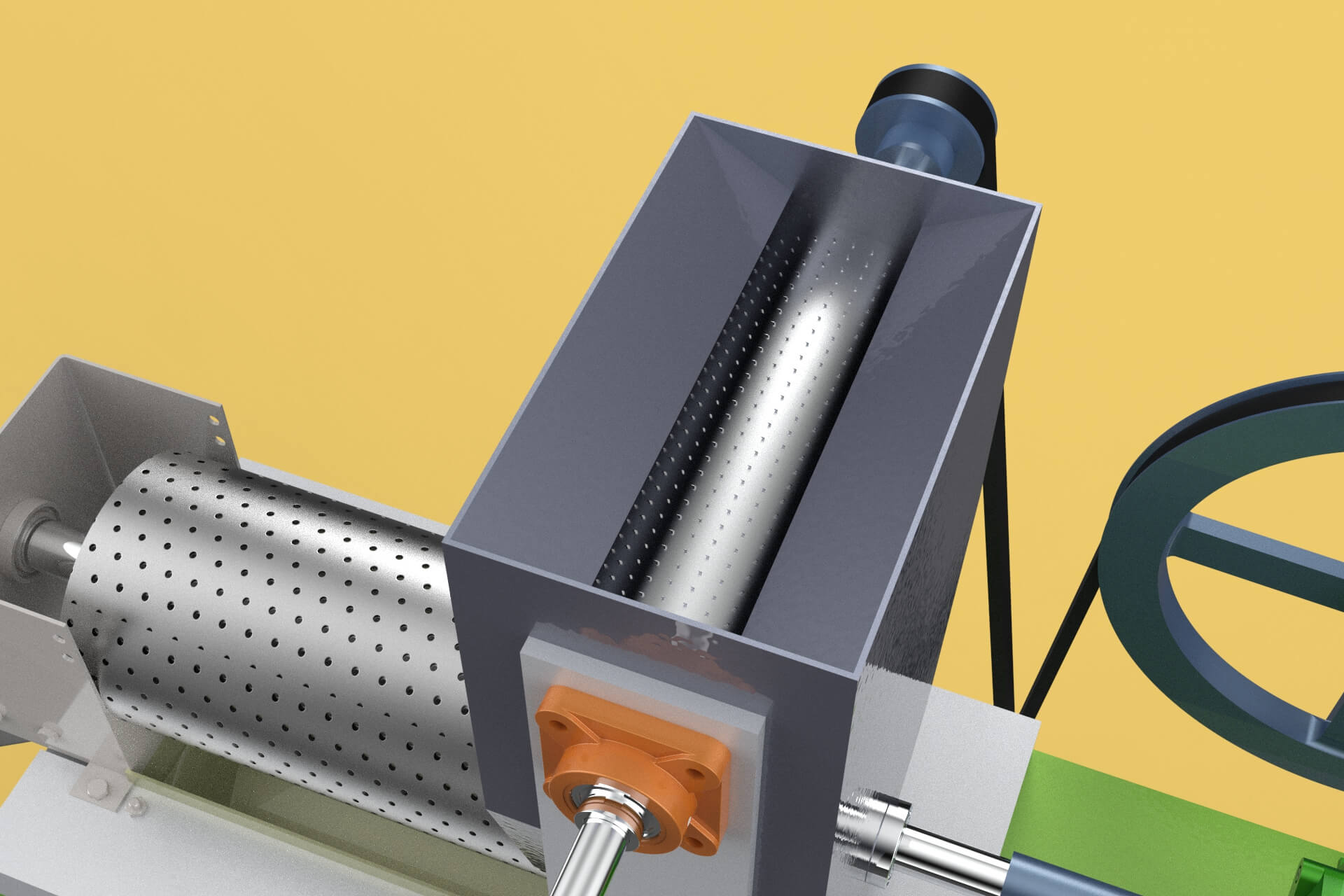 Coconut Milk Cream Extractor Press Juicer Shredder Squeezer - 3D Model ...