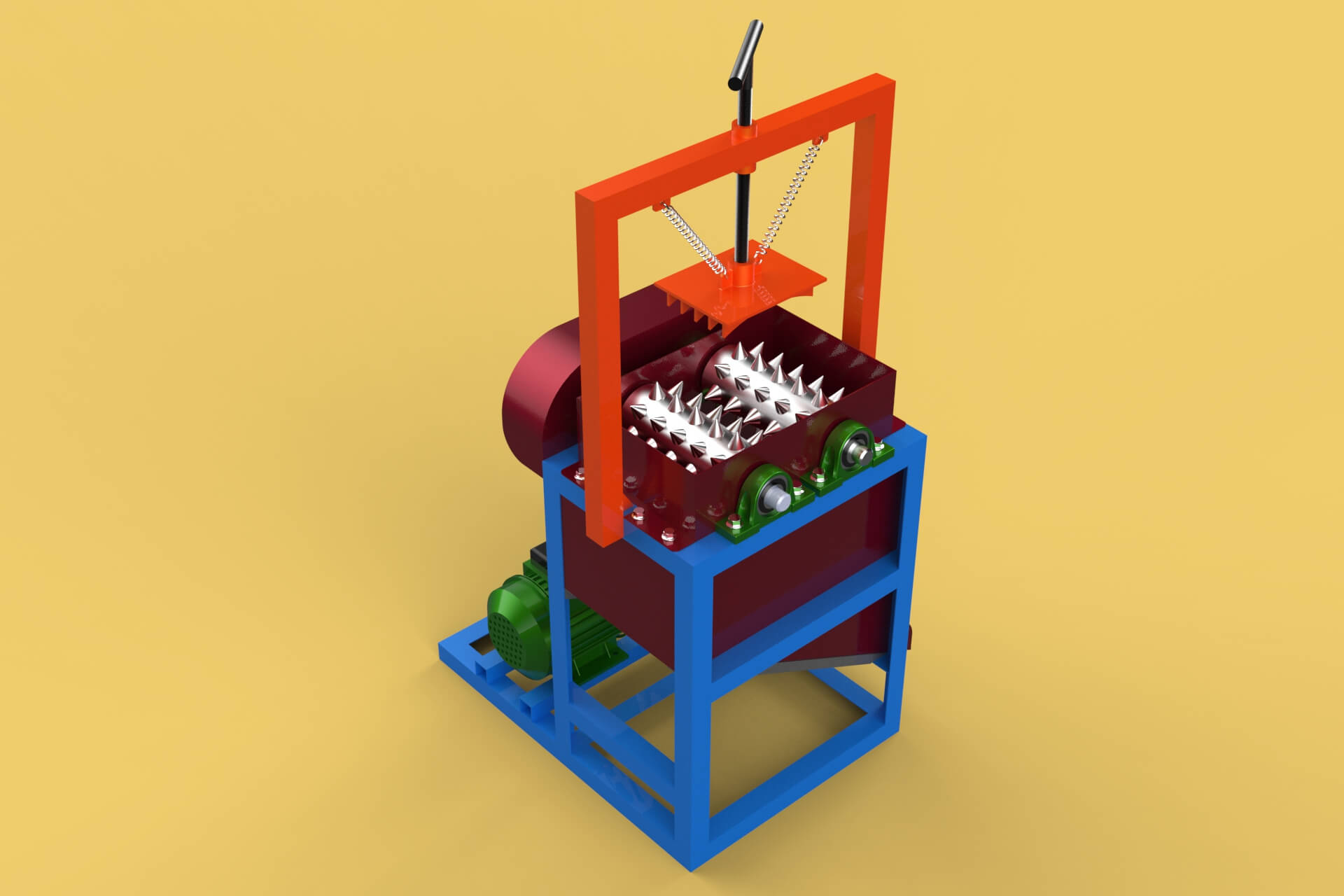 Coconut Peeler Machine Dehusker Peeling Tool Remove Skin - 3D Model by ...