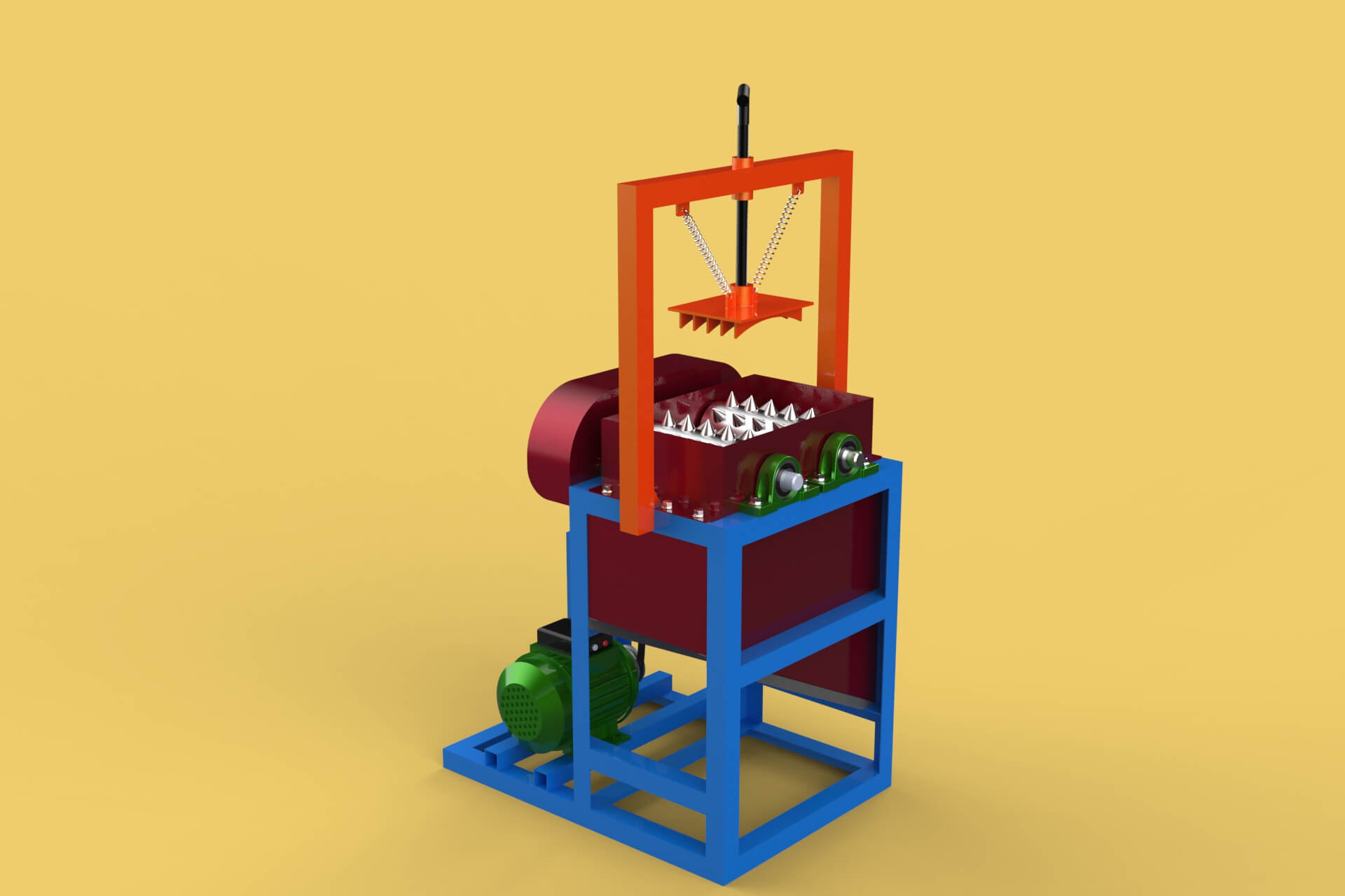 Coconut Peeler Machine Dehusker Peeling Tool Remove Skin - 3D Model by ...