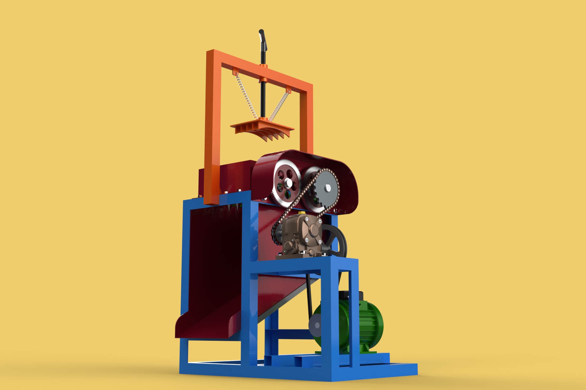 Coconut Peeler Machine Dehusker Peeling Tool Remove Skin - 3D Model by ...