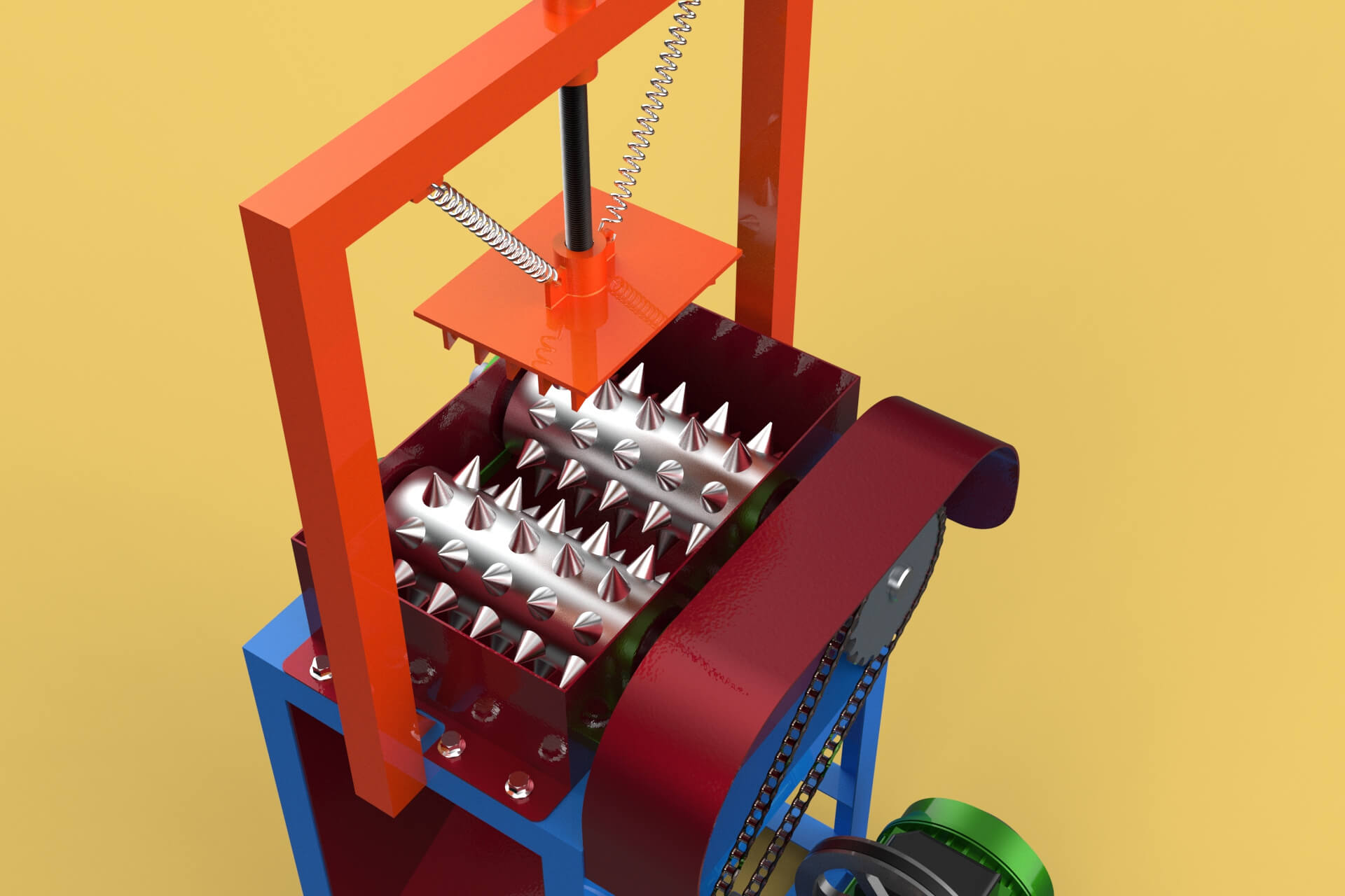 Coconut Peeler Machine Dehusker Peeling Tool Remove Skin - 3D Model by ...