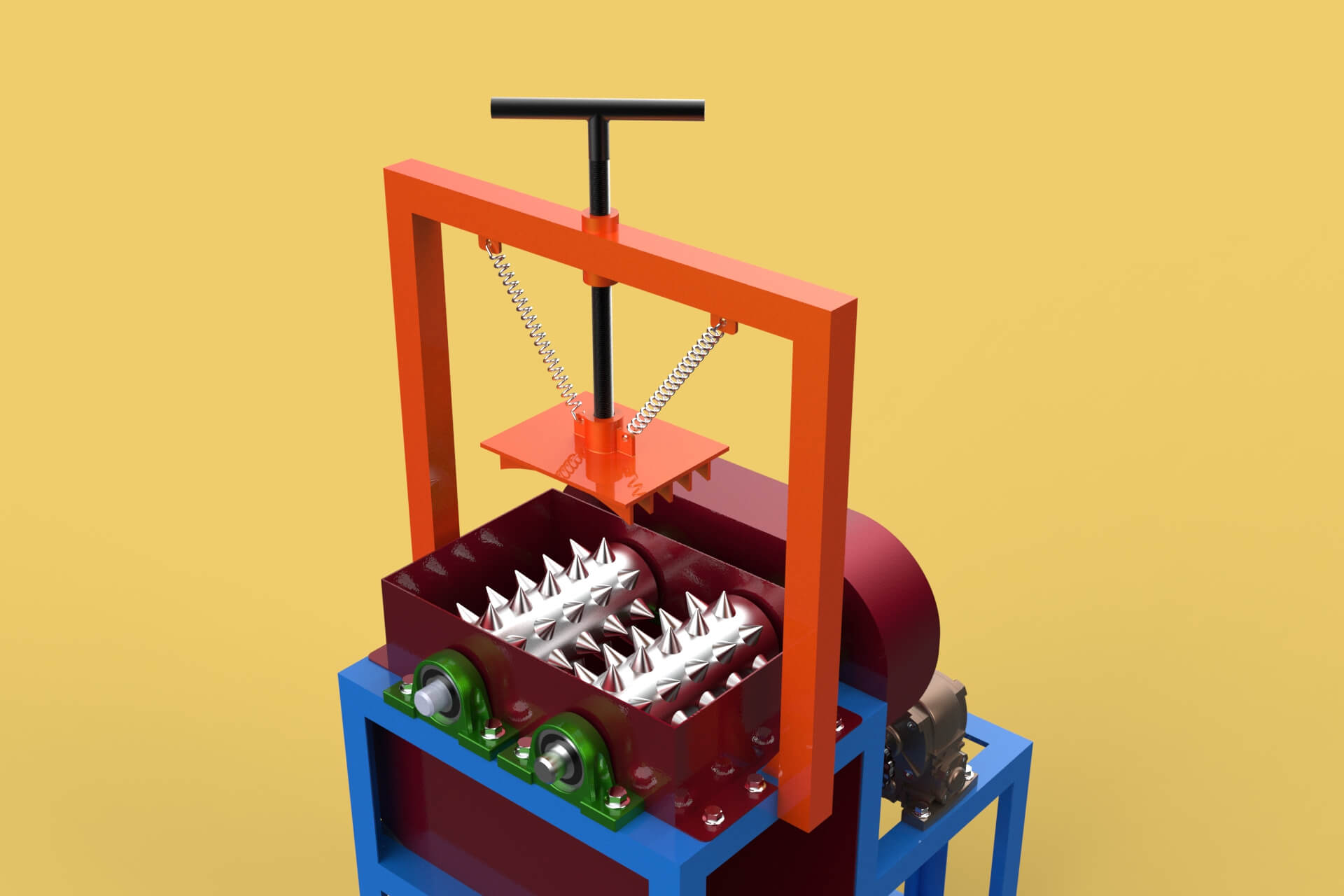 Coconut Peeler Machine Dehusker Peeling Tool Remove Skin - 3D Model by ...