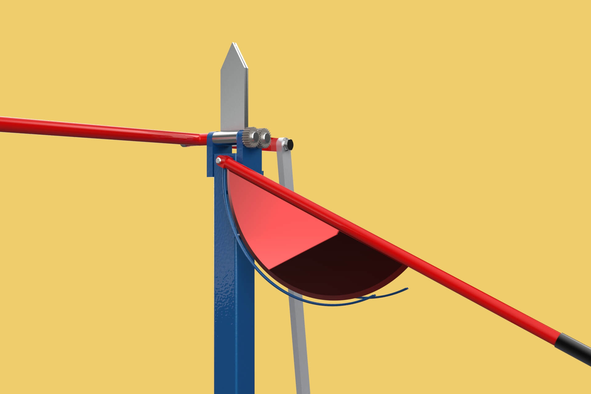 Coconut Peeler Tool Splitter Cut Husk Outer Shell Extractor - 3D Model ...