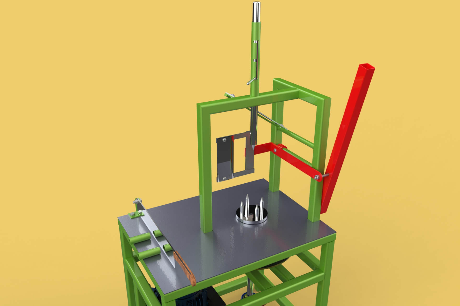 Coconut Cutter - 3D Model by surf3d