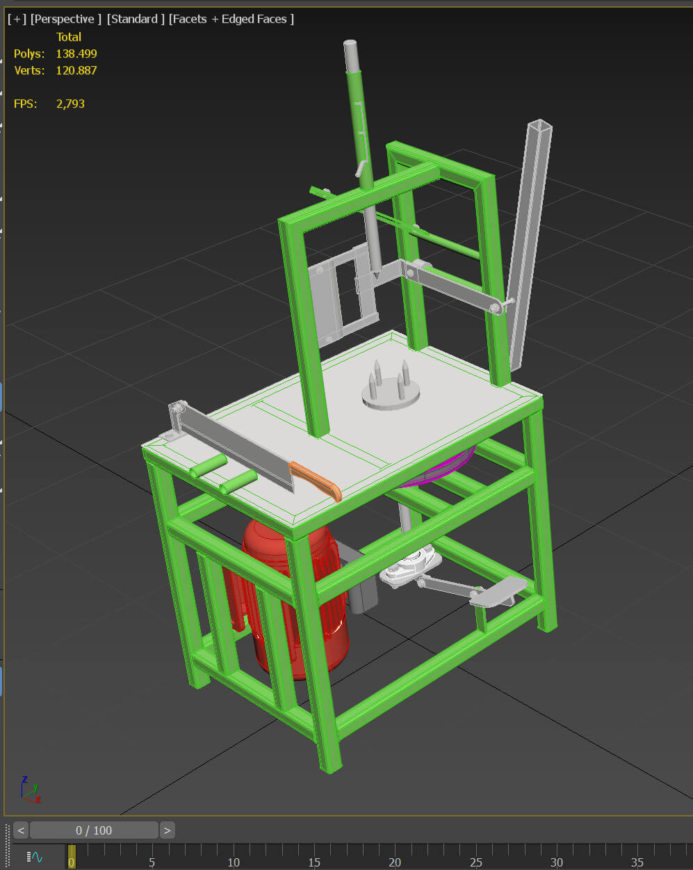 Coconut Cutter - 3D Model by surf3d