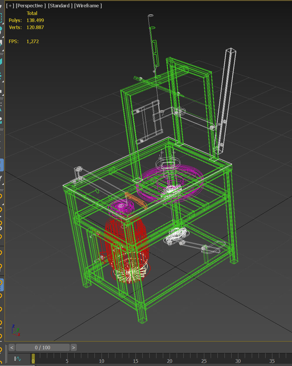 Coconut Cutter - 3D Model by surf3d